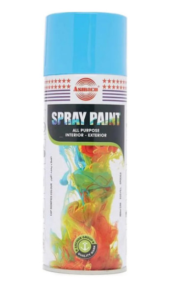Asmaco Spray Paint Light Blue | Canvas General Trading L.L.C